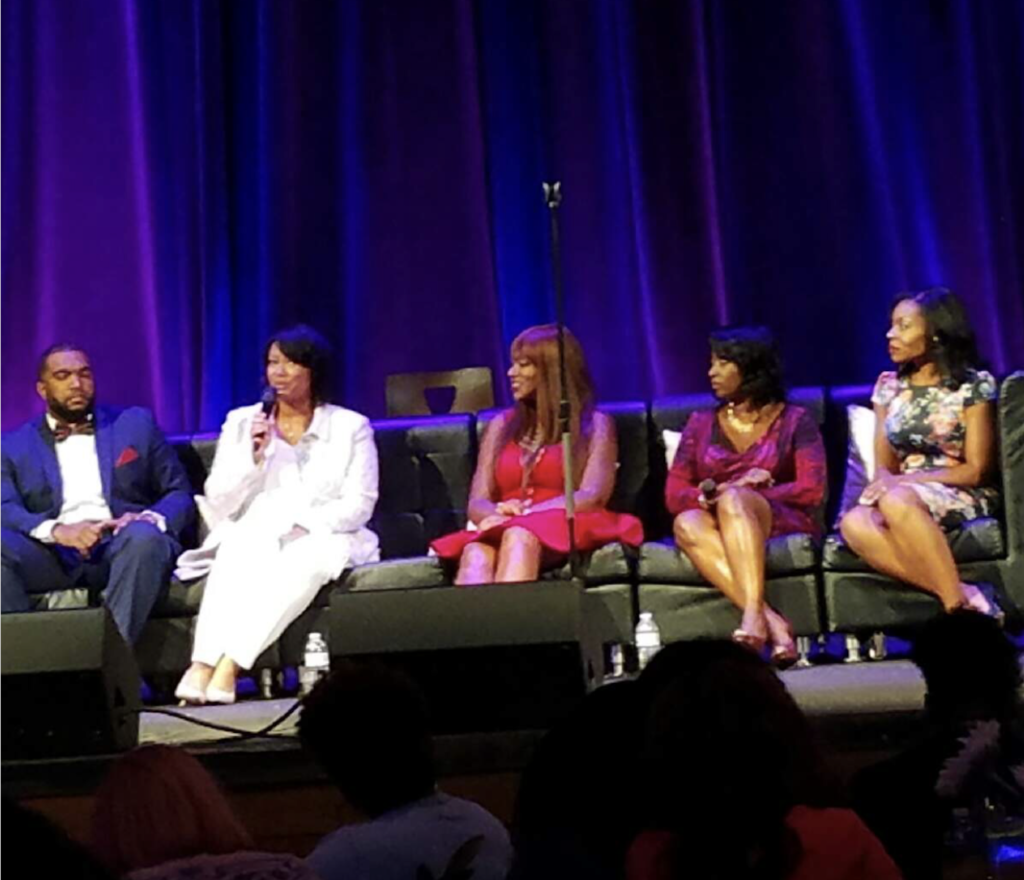 Juliet Hall speaking on a panel - Juliet Hall - OWN YOUR OPPORTUNITIES ...